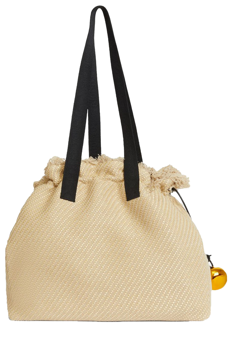 RODEBJER | Quinn Straw Tote Bag – Linen | sparklemonde.com